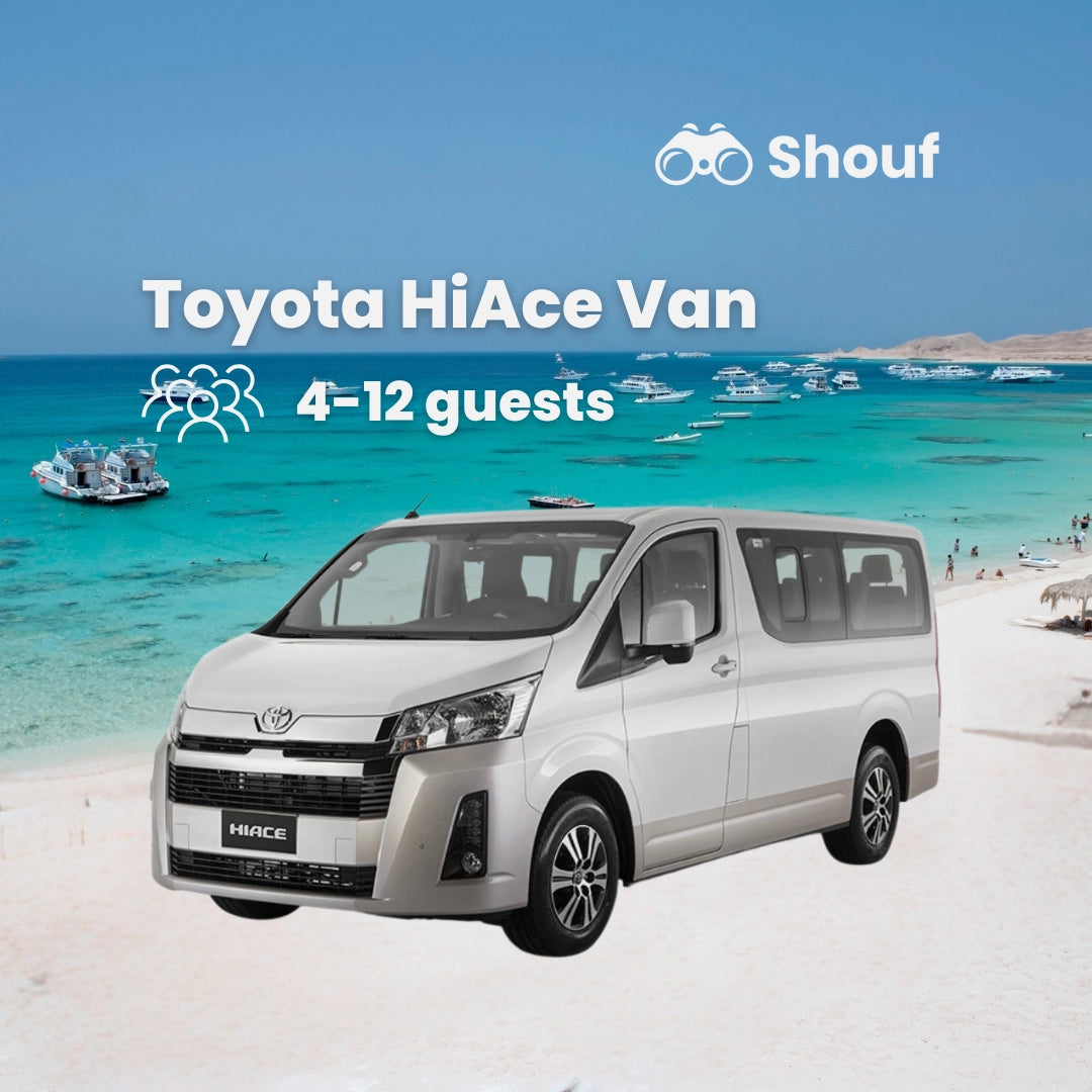 From Cairo: Makadi Private Car or Van Rental with Driver – Shouf